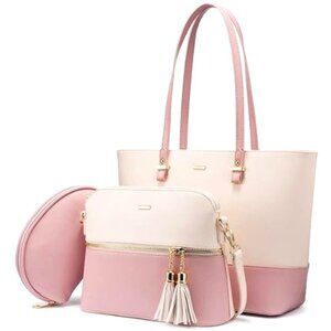 Lovevook | Bags | 3 Piece Set Purses For Women Shoulder Tote Bag ...